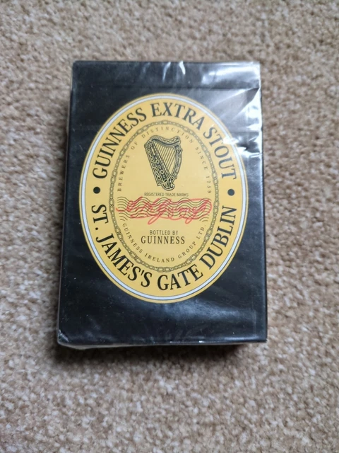 GUINNESS POSTER DECK Sealed Playing Card Pack £5.45 - PicClick UK