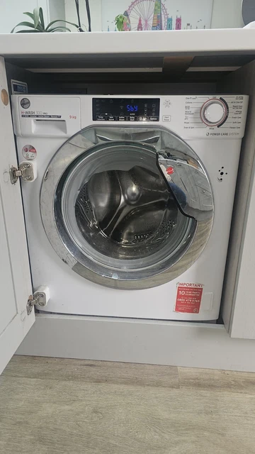 HOOVER H WASH 300 Pro washing machine integrated £50.00 - PicClick UK