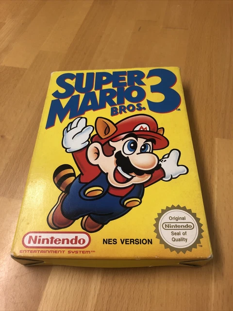 SUPER MARIO BROS 3 - Nintendo NES - Boxed & Complete £50.00 - PicClick UK
