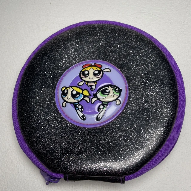 VINTAGE POWERPUFF GIRLS Cartoon Network 90s/2000s Purple Metal Lunch ...