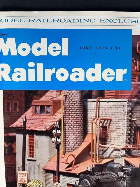 MODEL RAILROADER MAGAZINE June 1975 £5.51 - PicClick UK