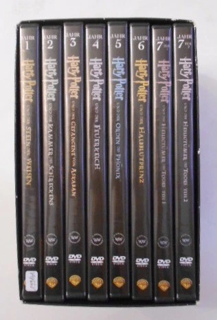 HARRY POTTER COMPLETE Collection - 8 Filme [8 DVDs]. Radcliffe, Daniel ...