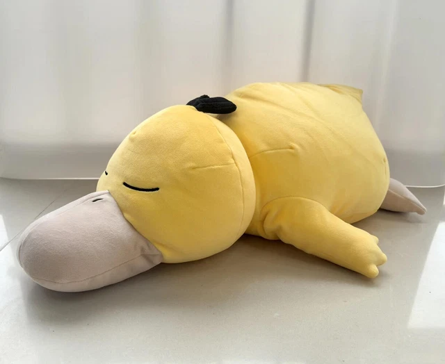 LEGENDS PSYDUCK DUCK 21" Plush Pillow Scarlet Violet Cushion Throw Body ...