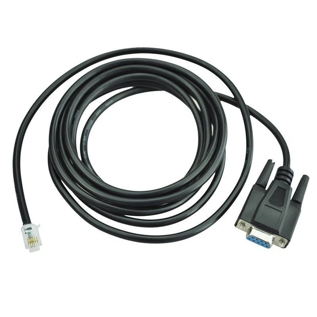 KEYENCE KV KZ RS232 PLC Programming Cable PC-KV KV16/48/300 001262 £19. ...