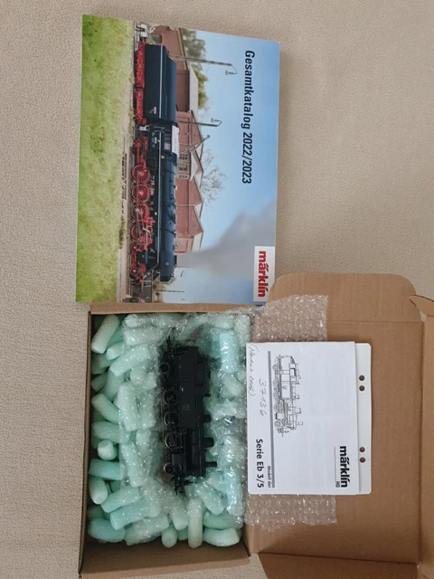 MÄRKLIN 37136 DAMPFLOK Serie Eb 3/5 der SBB Ep III,gebr., Katalog 2022/ ...