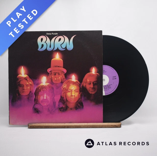 DEEP PURPLE BURN Reissue LP Album Vinyl Record TPS 3505 Purple Records ...