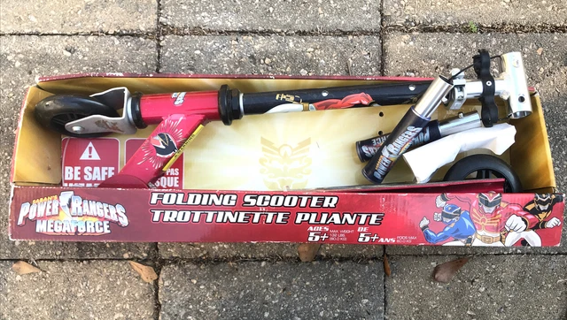 RARE POWER RANGERS NOS Kick Scooter - Ages 5+ FREE SHIPPING USA 🇺🇸 EUR ...