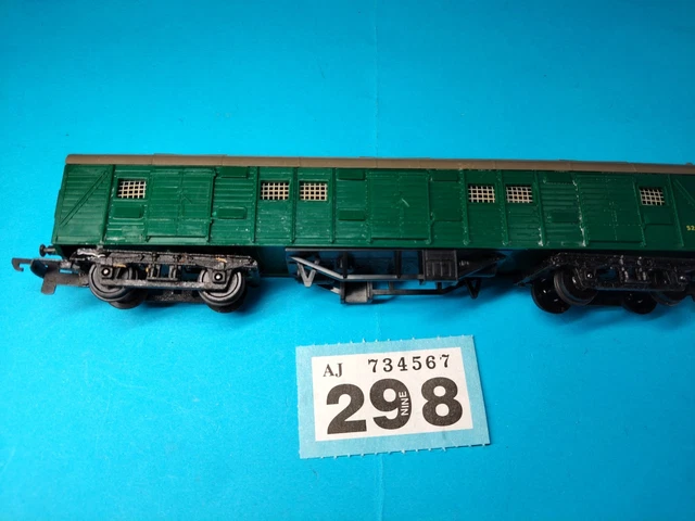 TRI-ANG `TT GAUGE` T135 SOUTHERN GREEN `UTILITY VAN` Running Number ...