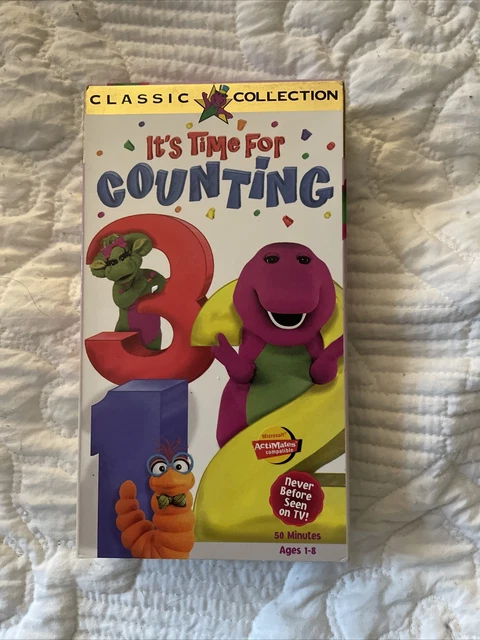BARNEY - ITS Time For Counting (VHS, 1998) Mint Condition £38.79 ...