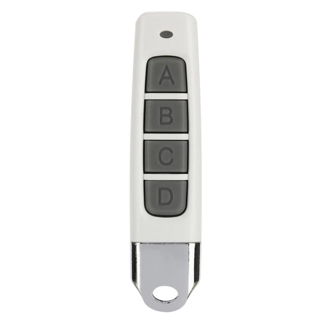 433MHZ CLONING CODE Plastic 4 Keys Remote Control for Garage Gate ...