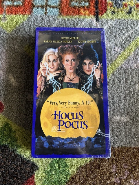 WALT DISNEY HOCUS Pocus VHS Movie Sarah Jessica Parker Bette Midler-New ...