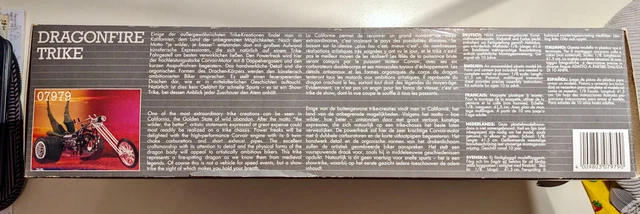 REVELL 07979 DRAGONFIRE Trike 1:8 (1995), offen, vmtl. vollständig ...