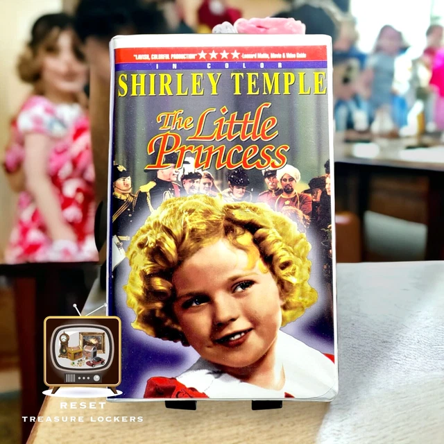SHIRLEY TEMPLE THE Little Princess (VHS) In Color NEW UAV Entertainment ...