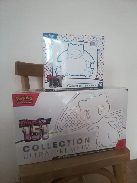 LOT COFFRET ULTRA Premium Mew + Etb Pokemon 151 NEUFS ET SCELLÉS FR upc ...