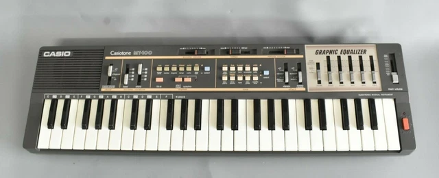 CASIO CASIOTONE MT-100 Graphic Equalizer Keyboard Tray #AA1 £107.96 - PicClick UK