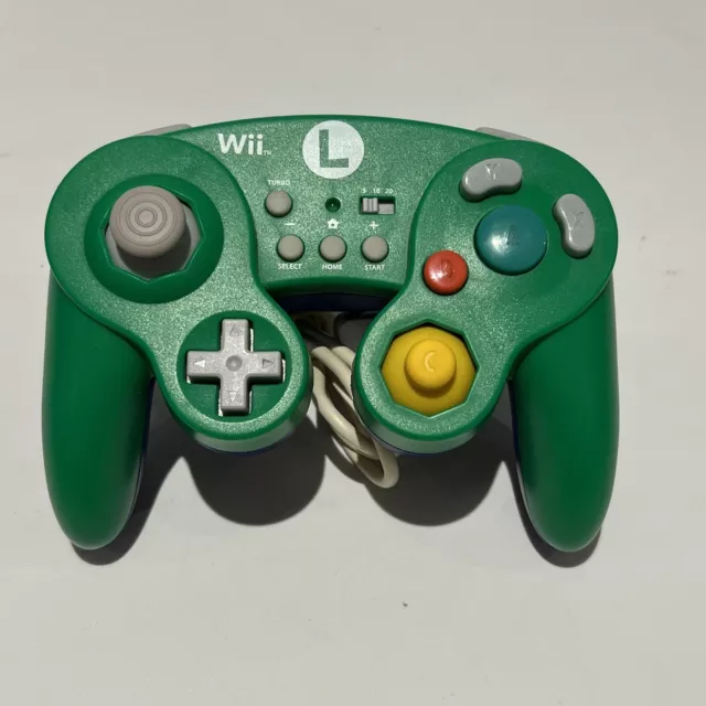 HORI OFFICIAL NINTENDO Wii U Luigi Gamecube Controller WIU-075 Wired ... HORI OFFICIAL NINTENDO Wii U Luigi Gamecube Controller WIU-075 Wired ...