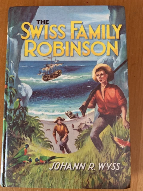VINTAGE-THE SWISS FAMILY Robinson Book By Johann R. Wyss $29.14 - PicClick