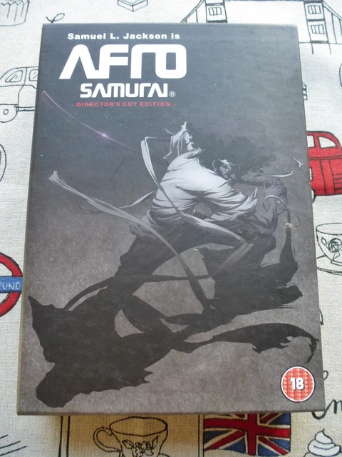 AFRO SAMURAI (DIRECTOR'S Cut Edition) Dvd Boxset Region 2 Uk Pal Format ...