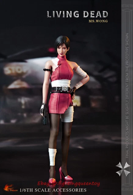 HOT HEART FD006B Resident Evil Ada Wong version endommagée 1/6 Lot de ...