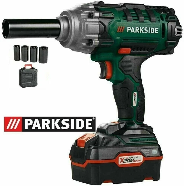 PARKSIDE® BOULONNEUSE/VISSEUSE À choc sans fil PASSK 20-Li A1- 20 V EUR ...