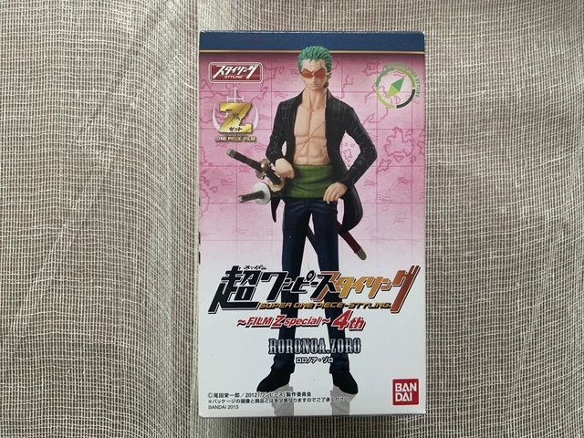 BANDAI SUPER ONE Piece Styling Figure Film Z Roronoa Zoro Japan Import ...