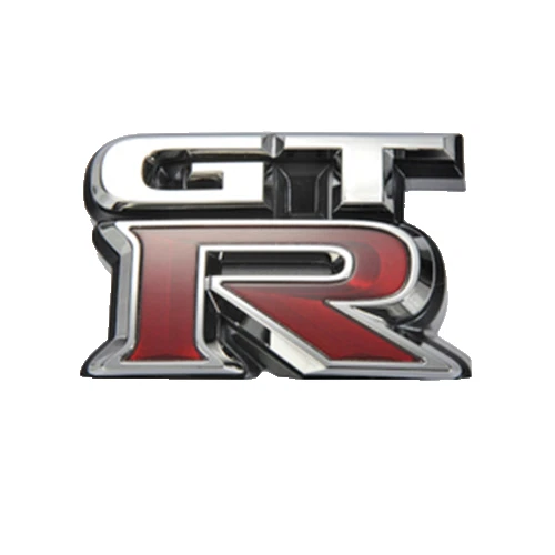 NISSAN GENUINE GT-R R35 Chrome Rear Emblem Badge 84894-JF00A OEM JDM ...