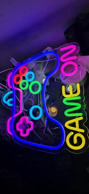 NEON SIGN GAME On £10.80 - PicClick UK