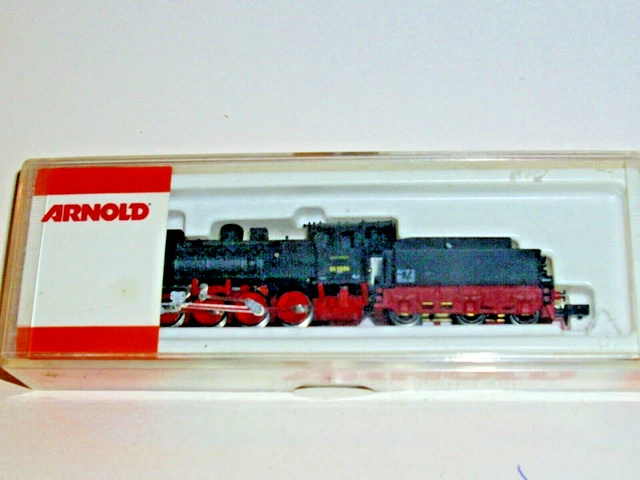 ANALOGE DAMPFLOK BR55 5096 in rot/sw,,der DR,von Arnold2533,gut ...
