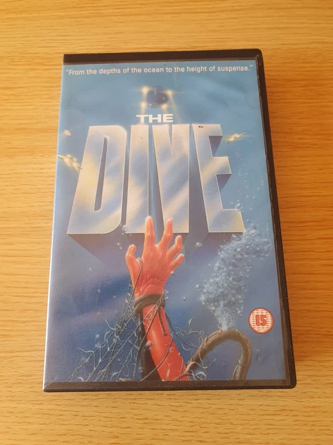 THE DIVE VHS Tape 1989 Super Rare Big Box Ex Rental Collectable £19.99 ...