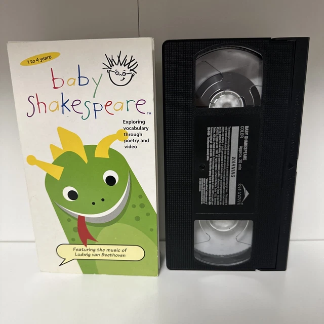 BABY SHAKESPEARE BABY Einstein VHS Tape 2000 Exploring Vocabulary ...