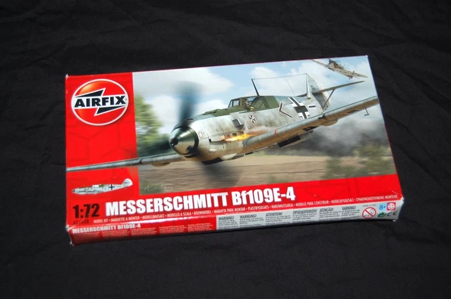 AIRFIX 1/72 SCALE Messerschmitt Bf 109 E-4 Model Kit EUR 6,43 - PicClick FR