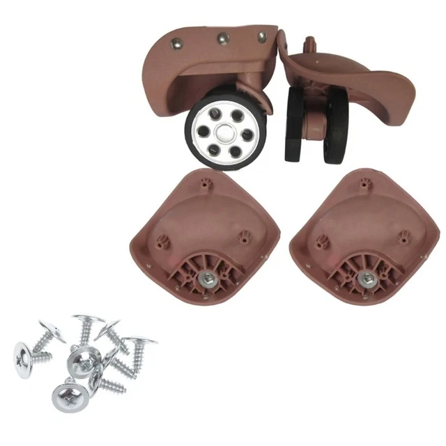 A79 TROLLEY CASTERS Replacement Heavy Duty for Luggage Box Suitcase 360 ...