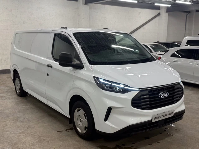 2024 FORD TRANSIT Custom 74 REG 2.0 EcoBlue 136 L2H1 Panel Van Trend No ...