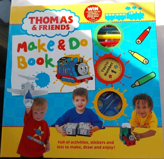 THOMAS THE TANK Engine & Friends Make and Do Activity Craft Book £12.94 ...