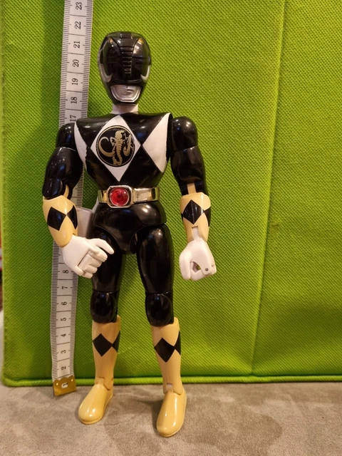 VINTAGE 1994 BANDAI Mighty Morphin Power Rangers Black Ranger EUR 7,00 - PicClick IT