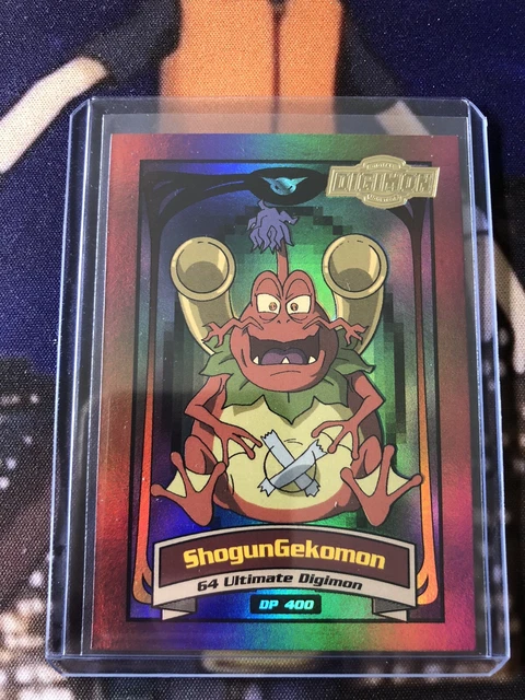SHOGUNGEKOMON D10 KARTE Digimon Animated Series 2 Holo NM-Mint Englisch ...