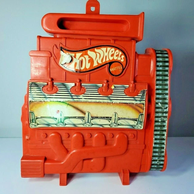 VINTAGE HOT WHEELS Racers Engine 20 Car Carry Case - 1983 Mattel $39.99 ...
