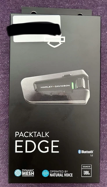 CARDO PACKTALK EDGE Harley Davidson Bluetooth Kommunikationssystem NEU ...