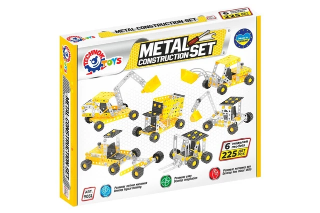 METAL CONSTRUCTOR KIT STEM Toys Educational Set Building Kit ...