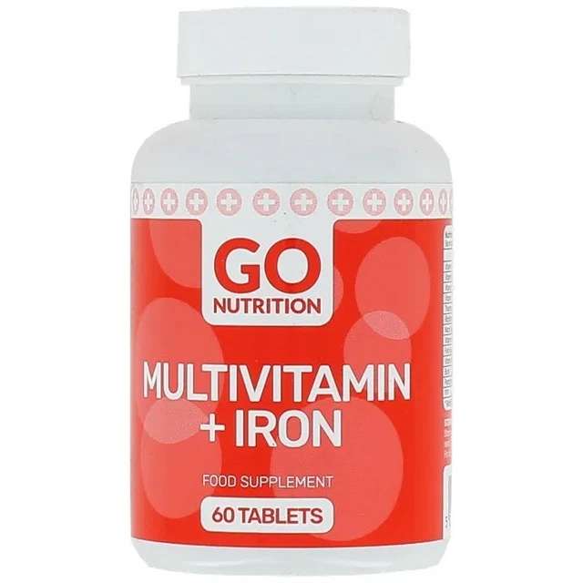 GO NUTRITION MULTI Vitamin & Iron Food Supplement (Pack of 60) £4.29 ...