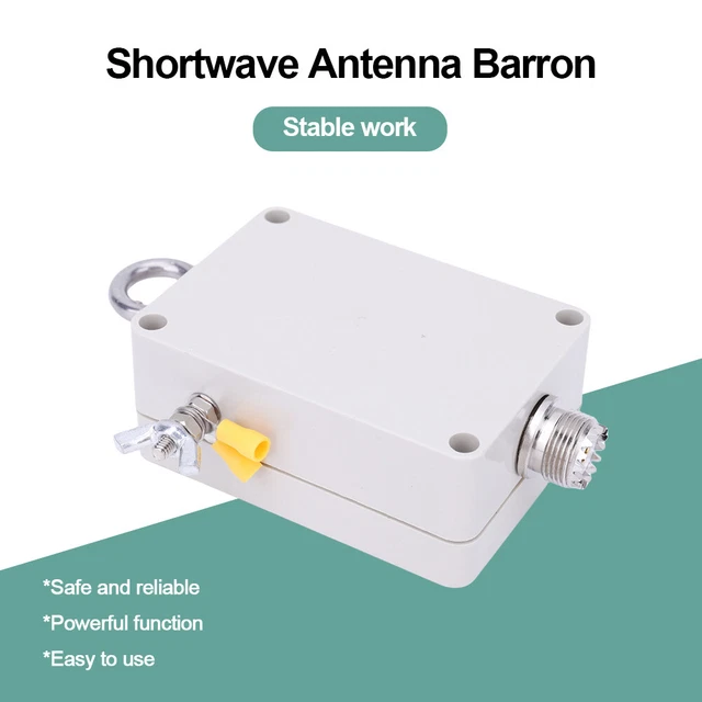 49:1 BALUN HAM HF Antenna 100W End Fed Half-Wave Antenna for HF Short ...