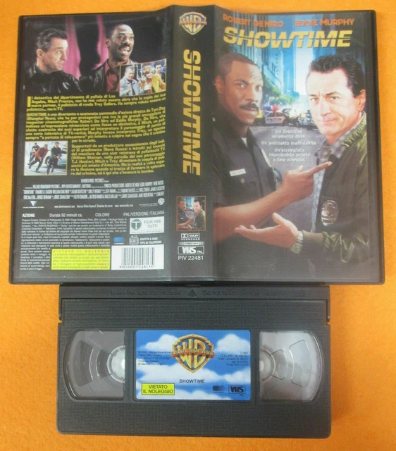 VHS FILM SHOWTIME 2002 Robert De Niro Eddie Murphy WARNER PIV 22481 ...