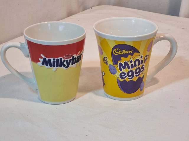 PAIR OF COLLECTORS Mugs - Nestles Milky Bar & Cadbury Mini Eggs £10.00 ...