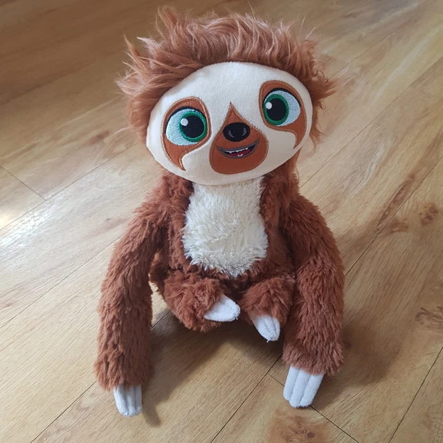 THE CROODS DREAMWORKS Sloth Brown Plush Soft Cuddly Toys Whitehouse ...