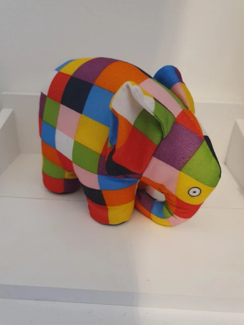 ELMER THE ELEPHANT Plush Soft toy Figure Cute Colourful £10.00 ...