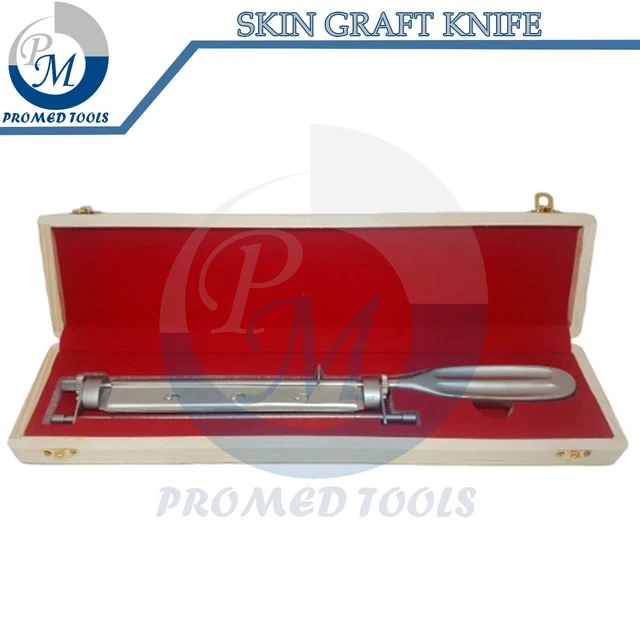 SILVERS SKIN GRAFT Knife Handle Dermatome Surgical Instruments Premium ...