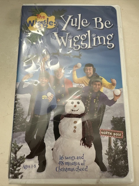 THE WIGGLES: YULE Be Wiggling Songs and Dance VHS 2002 BRAND NEW ...