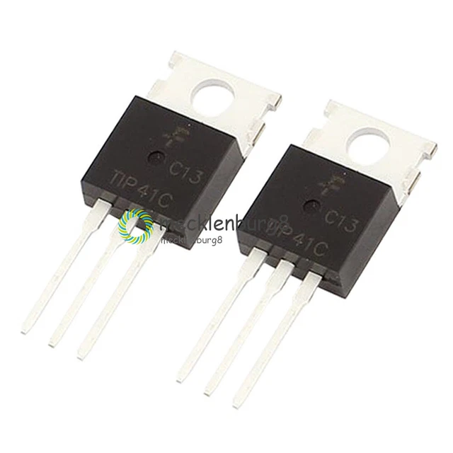 50 PCS TIP41 Tip41C Npn Transistor 6A 100V To-220 New EUR 7,12 ...