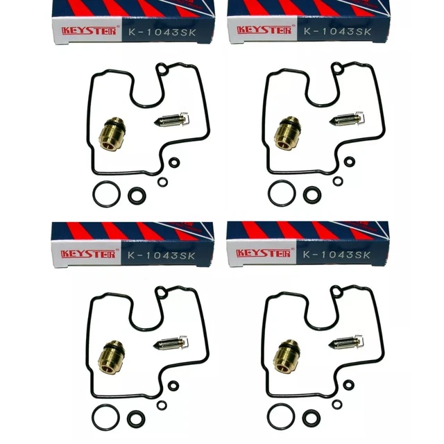 KIT RÉPARATION CARBURATEUR x4 SUZUKI GSX-R 600 de 1997 à 2000 KEYSTER K ...