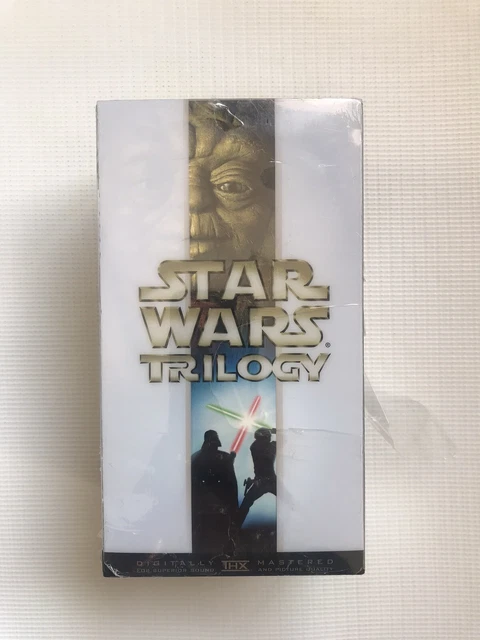STAR WARS ORIGINAL Trilogy THX Digitally Remastered VHS Box Set 2000 ...
